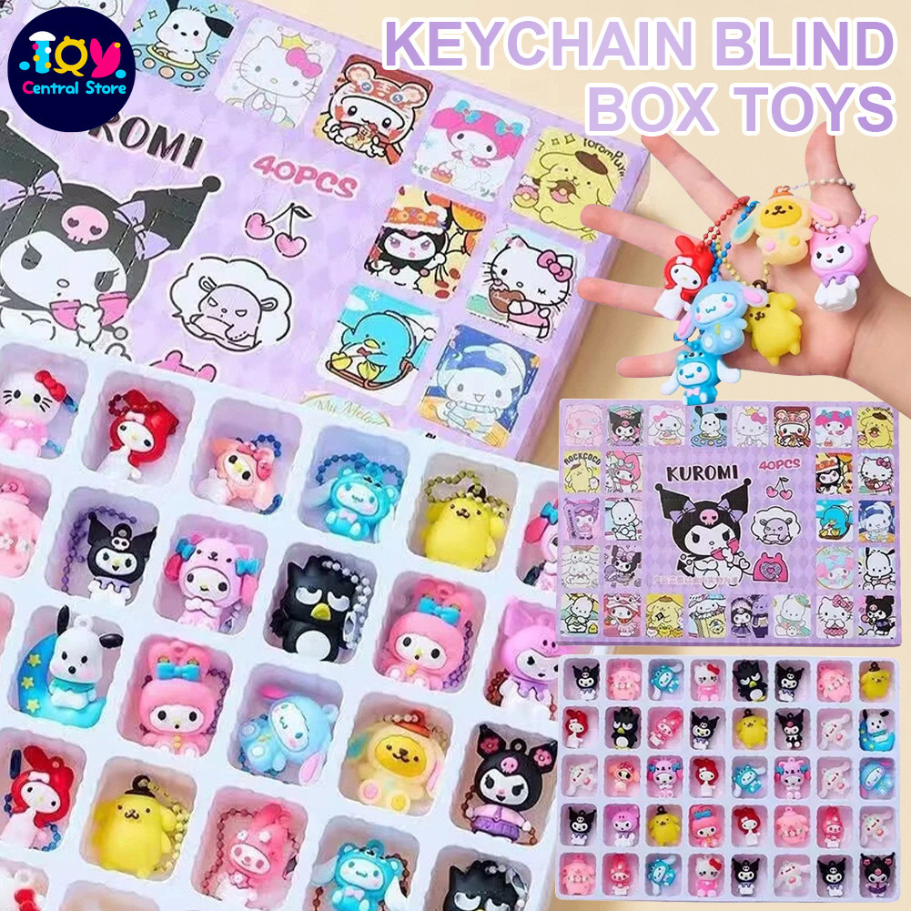 40 Grids Cute Sanrio Blind Box Small Toys Mystery Box Lucky Draw Blind ...