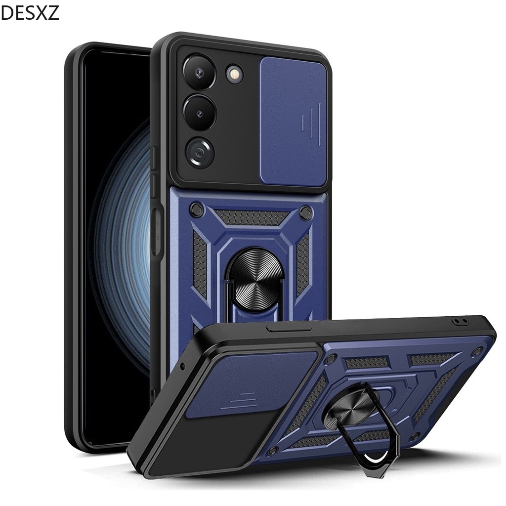 Shockproof Casing Car Magnetic Lens Armor Case Infinix Note 12 G96 2023 ...