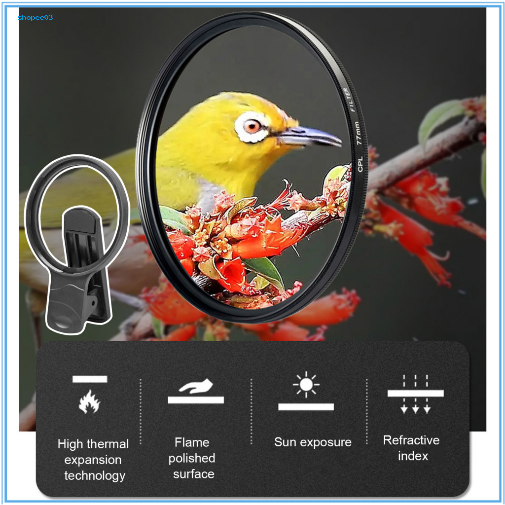 [NP] Phone Camera Lens Filter Clip Cpl Filters Clip Enhance Your Phone ...