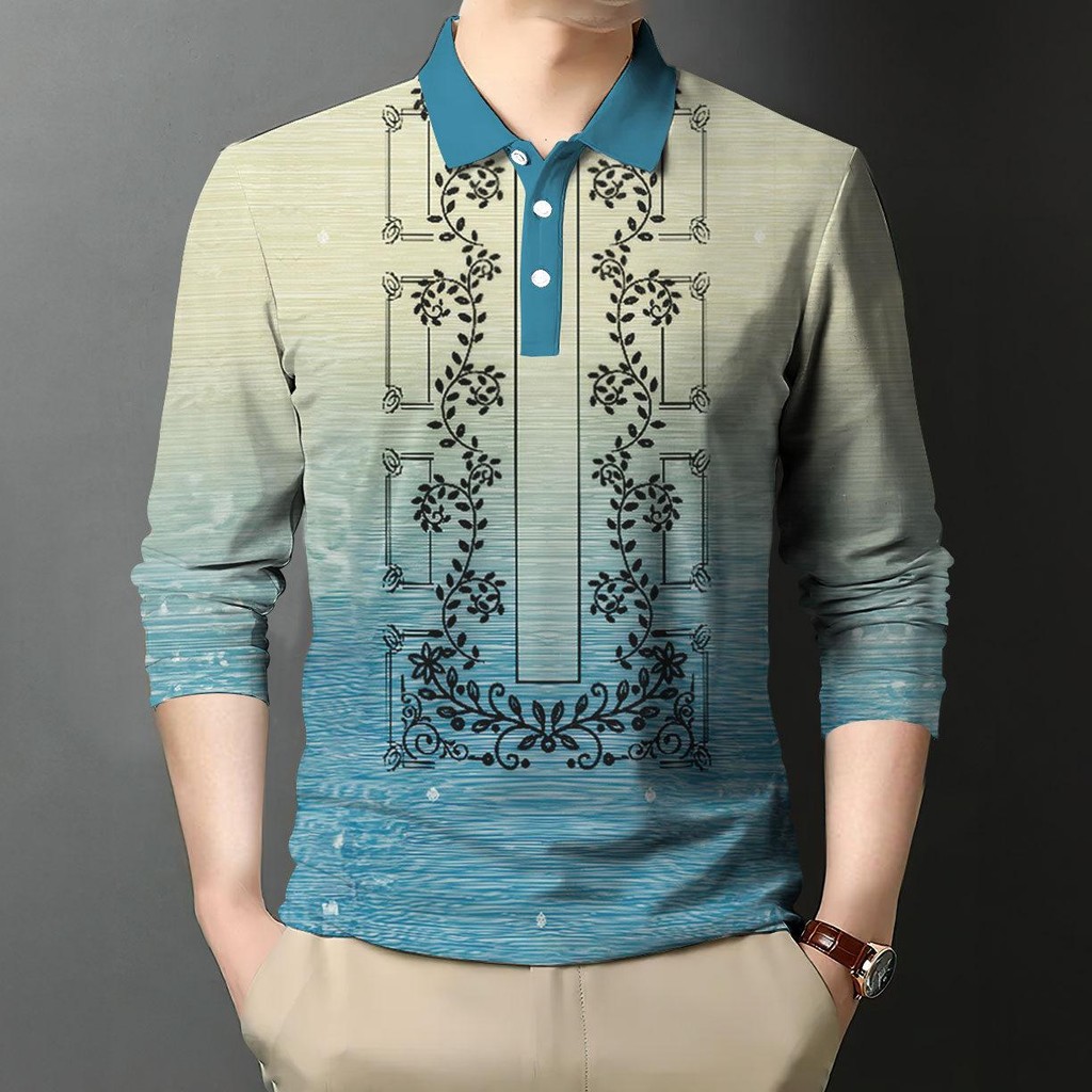 For Men Polo Shirts For Men Modern Barong For Men Dry Fit Polo Shirt ...