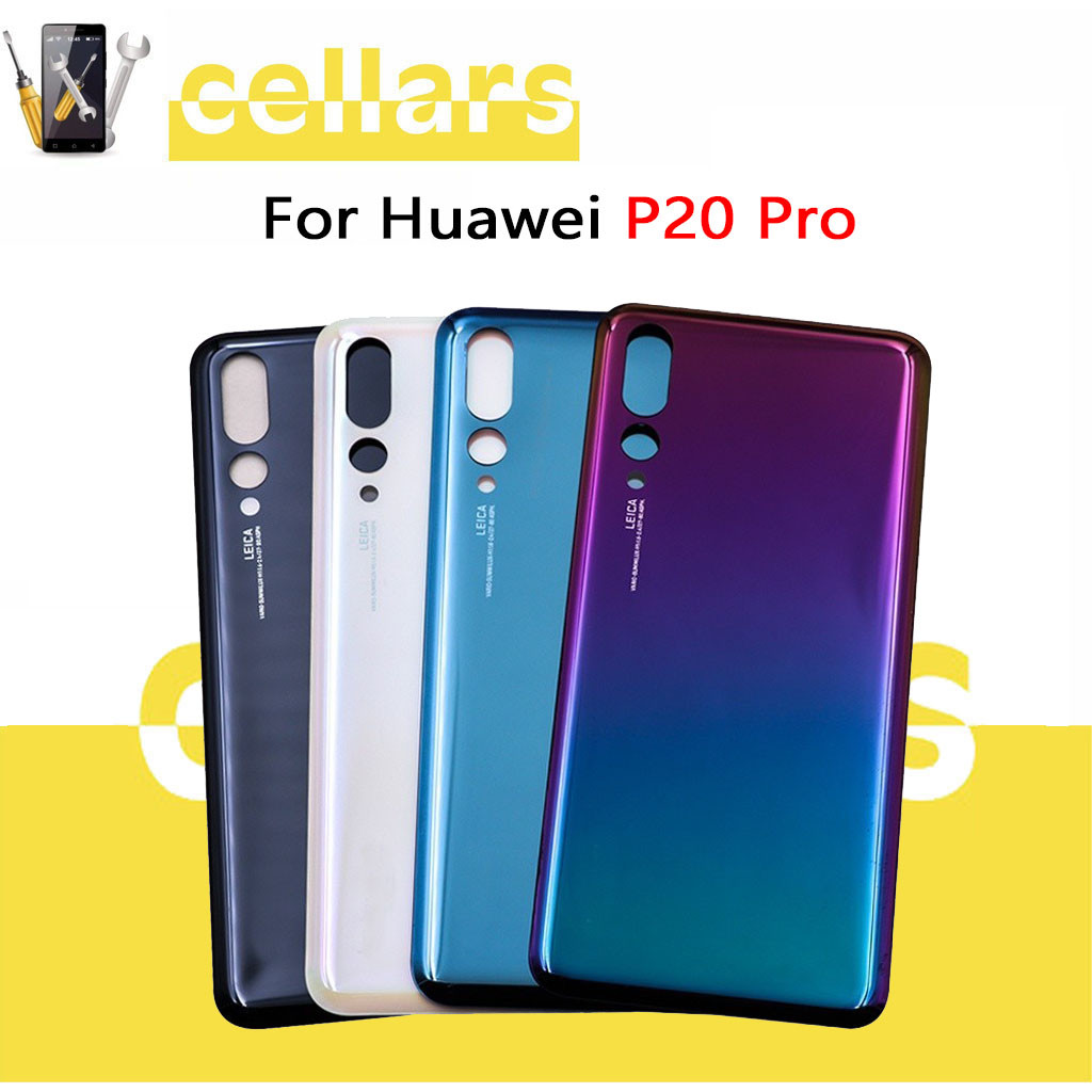 New For Huawei P20 Pro P20Pro Battery Back Cover Rear Door 3D Glass ...