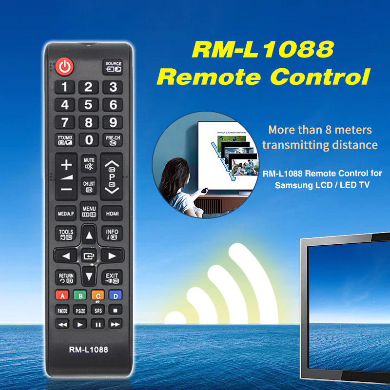 Samsung TV Remote Control Universal Remote For LCD LED SMART TV RM-L1088 | Shopee Philippines