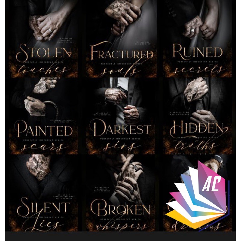 Perfectly Imperfect Series by Neva Altaj - Painted Scars, Broken Whispers, Hidden Truths, Ruined ...