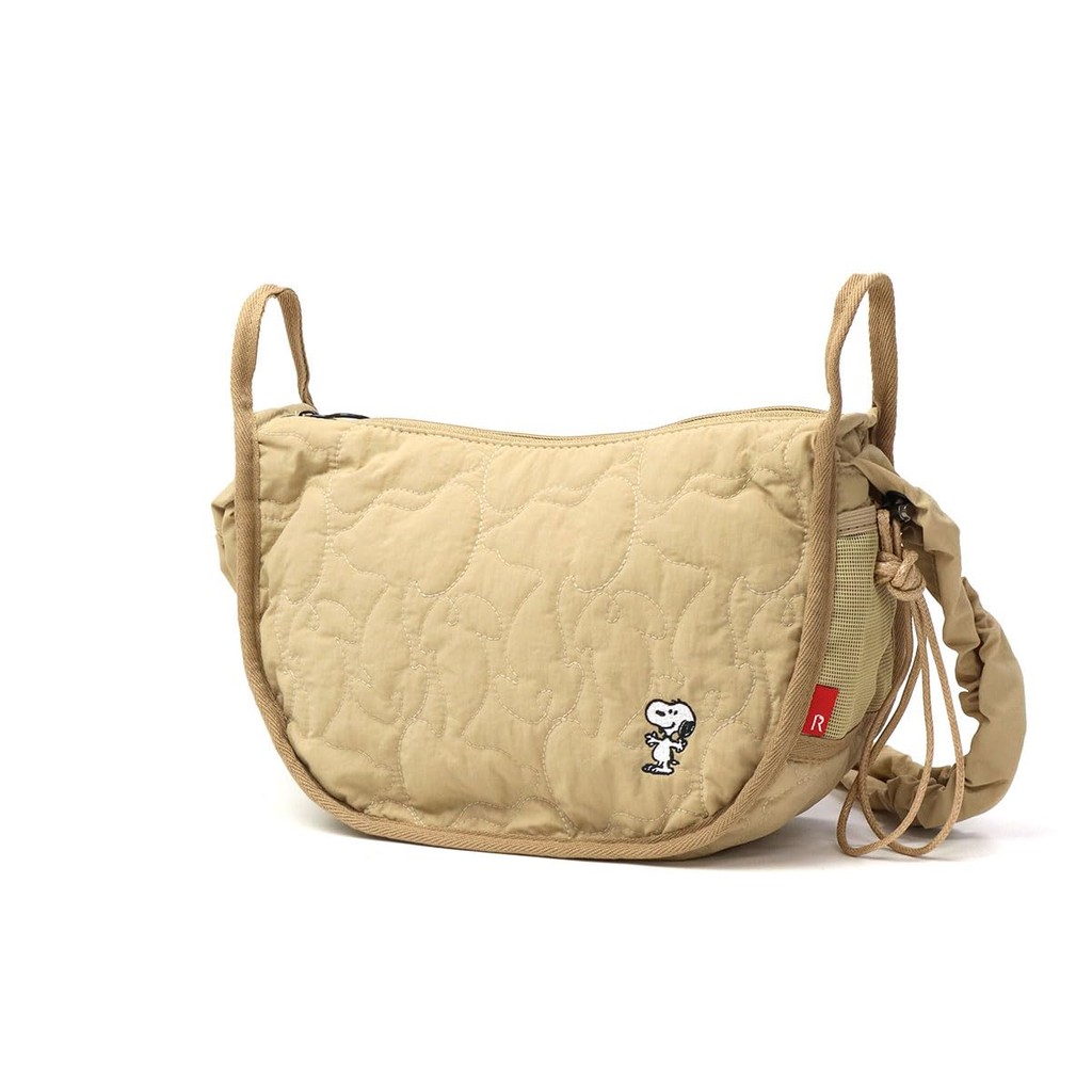 ROOTOTE 8403 Snoopy Die-Cut Quilted Shoulder Bag IP Deli Quilt Peanuts ...