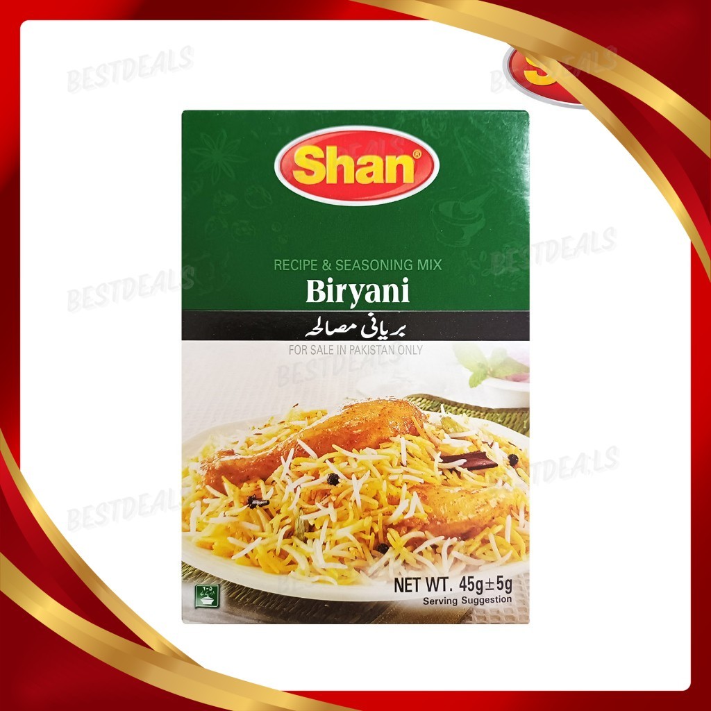 Shan Biryani Recipe & Seasoning Mix | Shopee Philippines