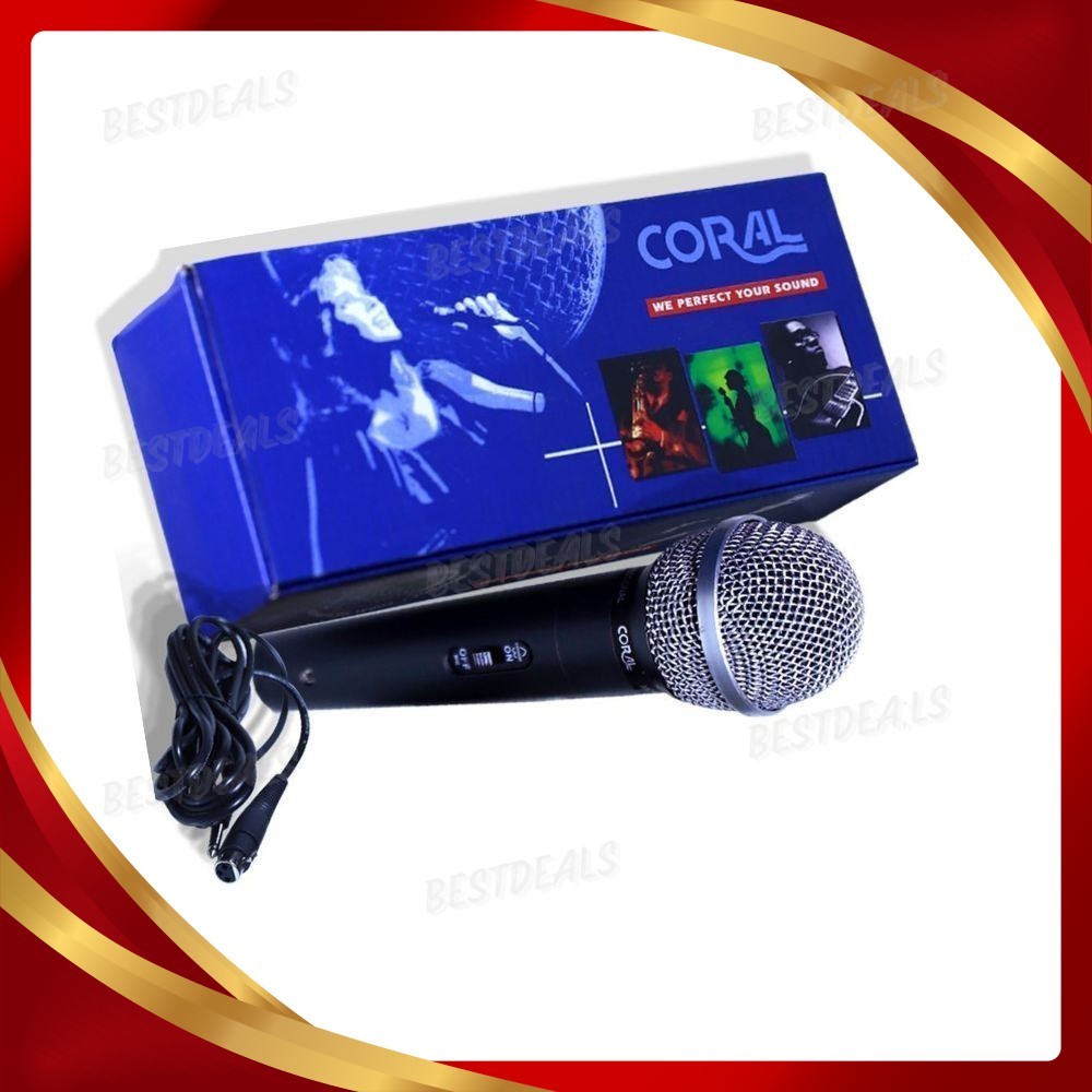 Carol GS-55 Vocal Microphone Dynamic Karaoke Multipurpose Handheld Mic ...