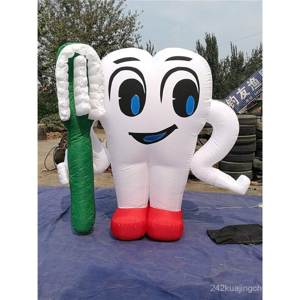 Inflatable Model Opening Rainbow Door Dentist Clinic Cartoon Inflatable ...