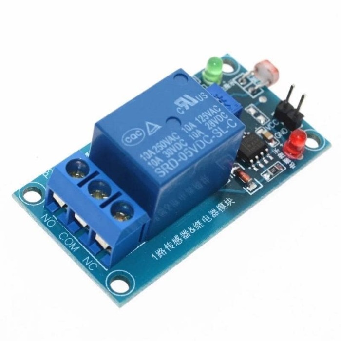 CAHAYA Automatic Light Sensor Light Detection Relay Module 5V LDR ...