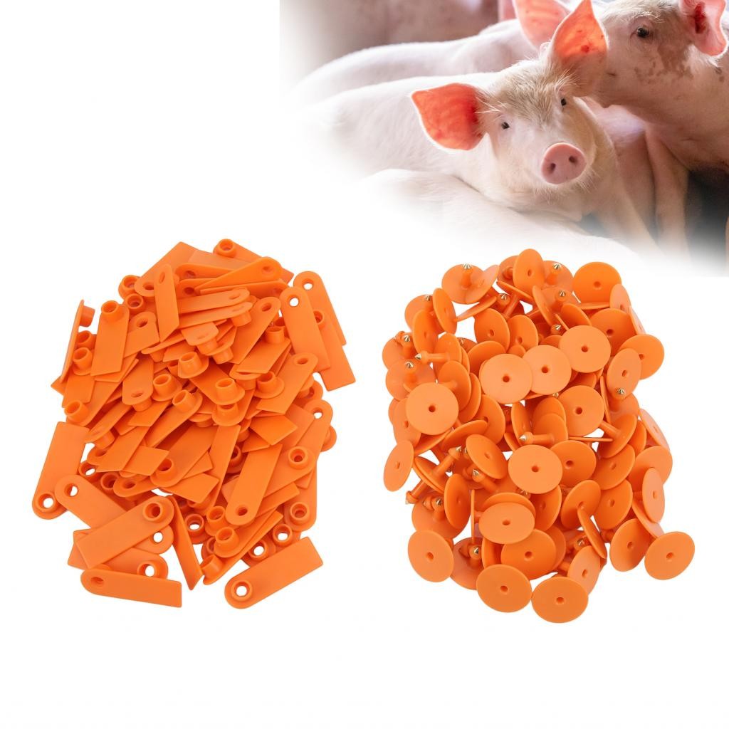 Ear Tags for Cattle 100pcs TPU Breeding Population Prevention Control ...