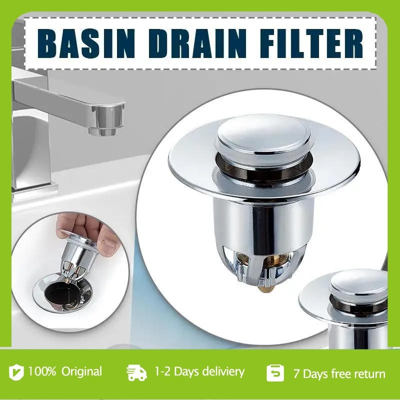 Kitchen Universal Basin Stainless Steel Waste Brass Core Pop Up ...