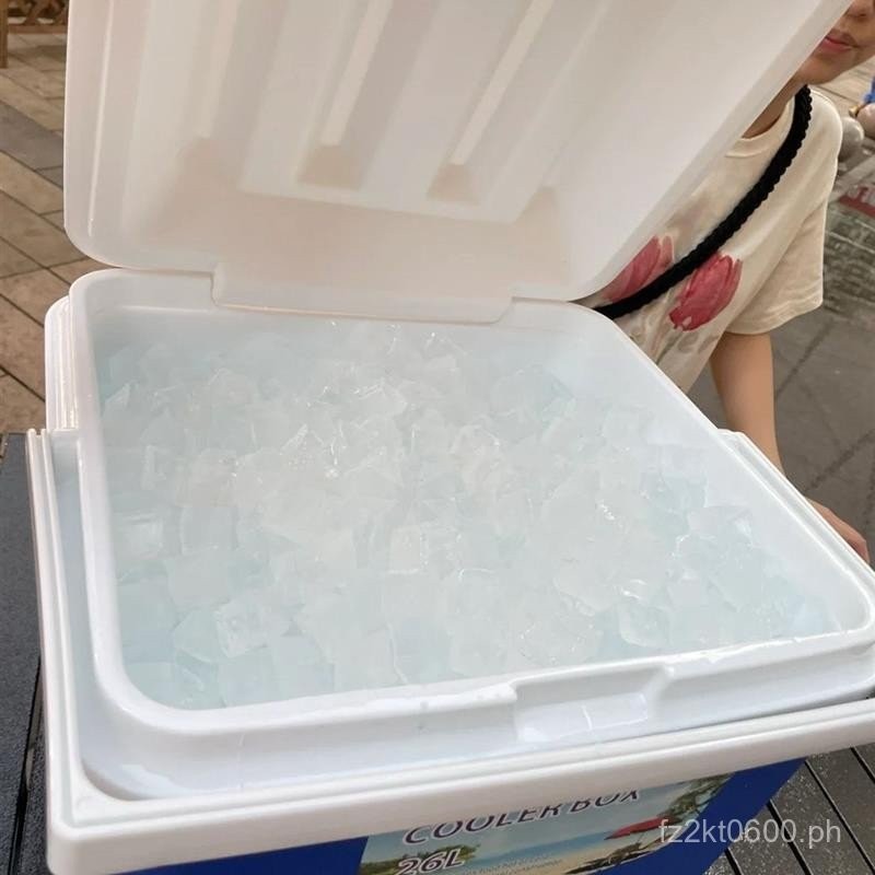 Ice Cream Camping Outdoor Stall Box Insulated Box Ice Bucket Commercial ...
