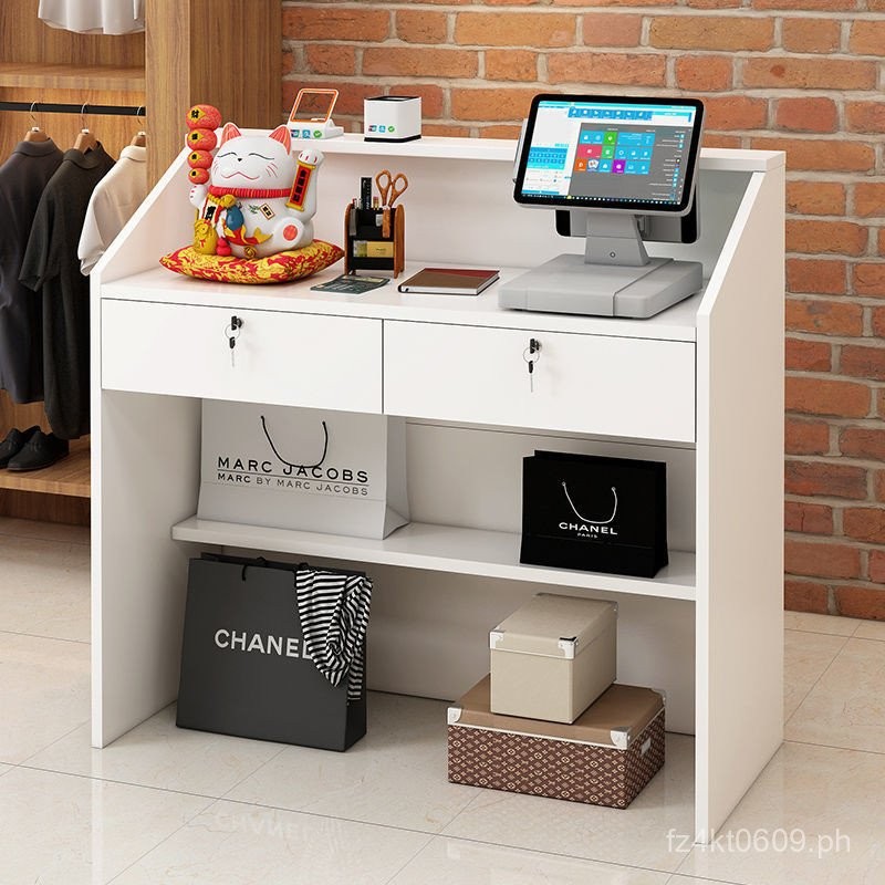 Cashier Counter Reception Desk Simple Bar Counter Convenience Store ...