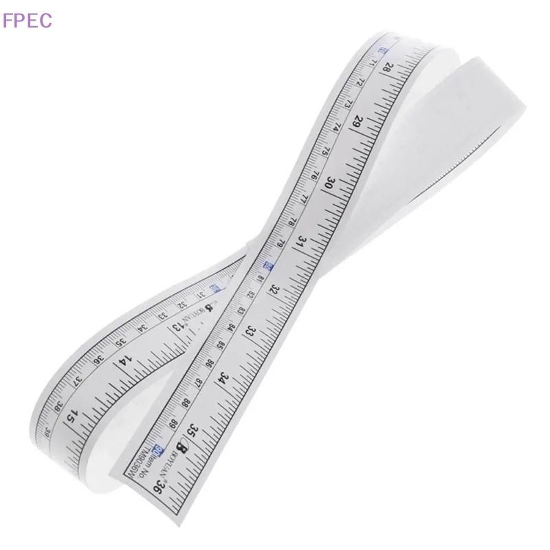 FPEC 90cm Self-Adhesive Measuring Tape Imperial Metric Scale Ruler ...