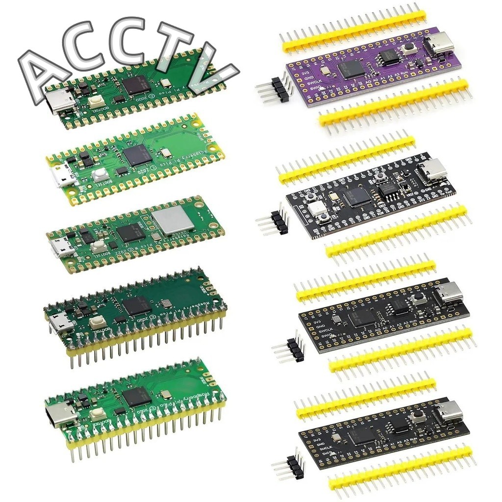 Official Raspberry Pi Pico Board RP2040 Dual-Core 264KB ARM Low-Power Microcomputers High ...