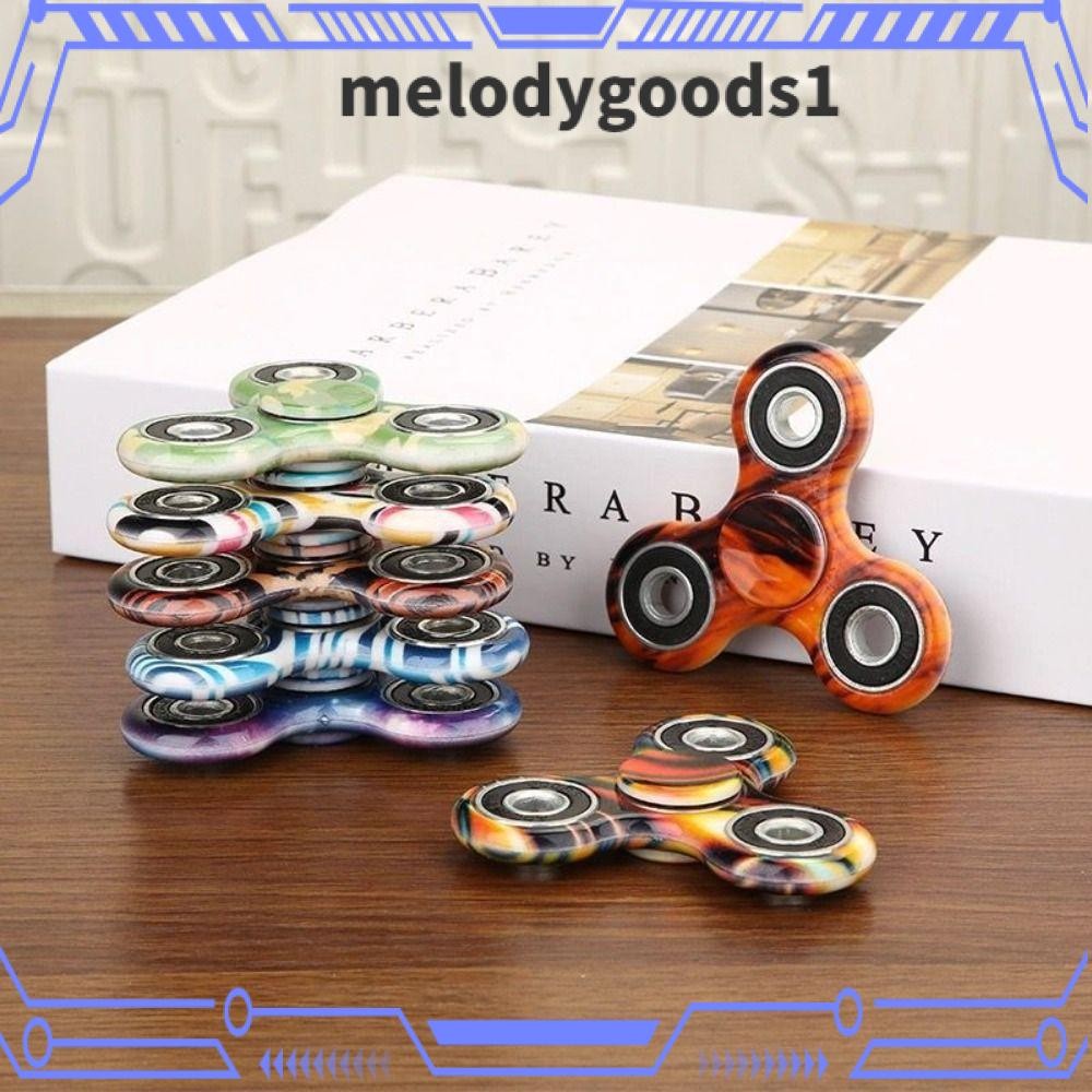 MELODYGOODS1 EDC Fidget Spinner, Anti-anxiety Unzip Rainbow Spinner ...