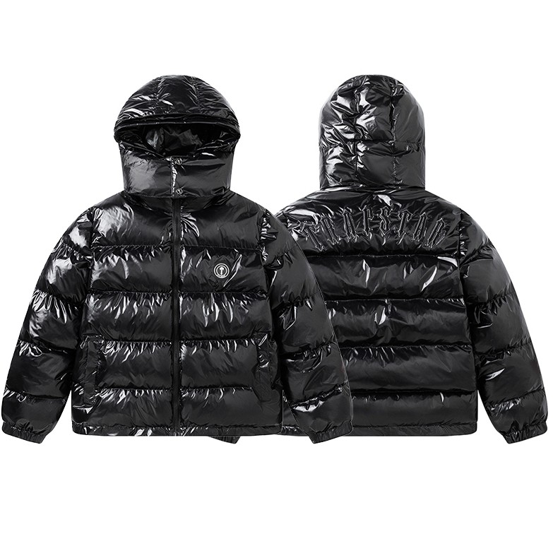 Trapstar Cotton Jacket Retro Bright Face Letter Small Label Embroidered ...