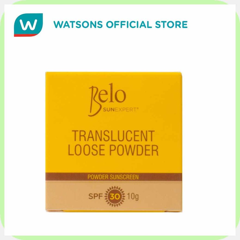 BELO(ZI$Sun$y&Expert,R!Translucent[X!Loose[a!Powder[Xv!Sunscreen[Tq!SPF[ON!30 10g | Shopee ...