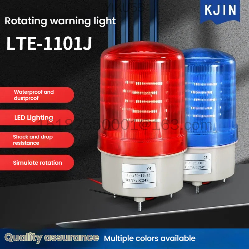 Lte-1101J Audible and visual alarm LED rotating warning light 220v ...