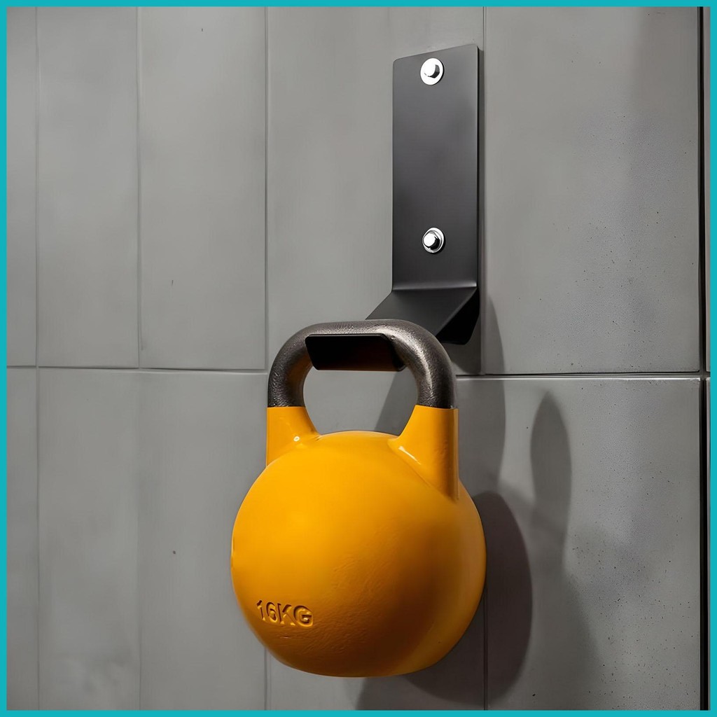 Kettlebell Rack Heavy Duty Steel Wall Hooks for Gym Gym Rack Wall Mount ...