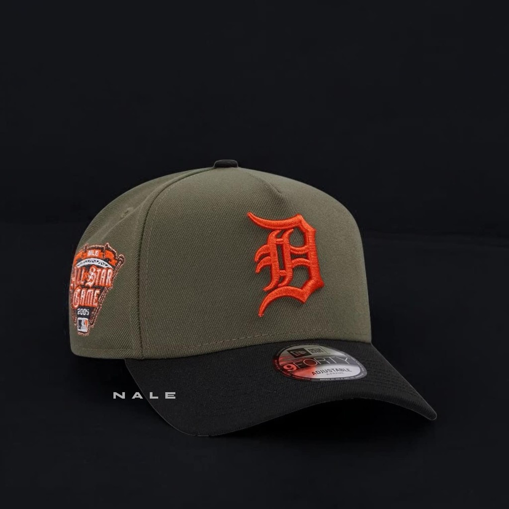 New E..r.a MLB Detroit Tigers All Star Game 2005 Olive Two Tone Edition ...