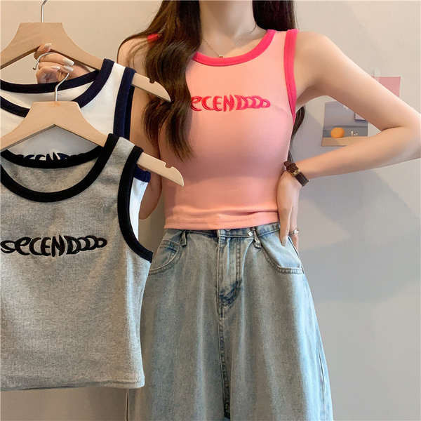sando for woman Wear camisoles on the outside, female plus-size, chubby ...