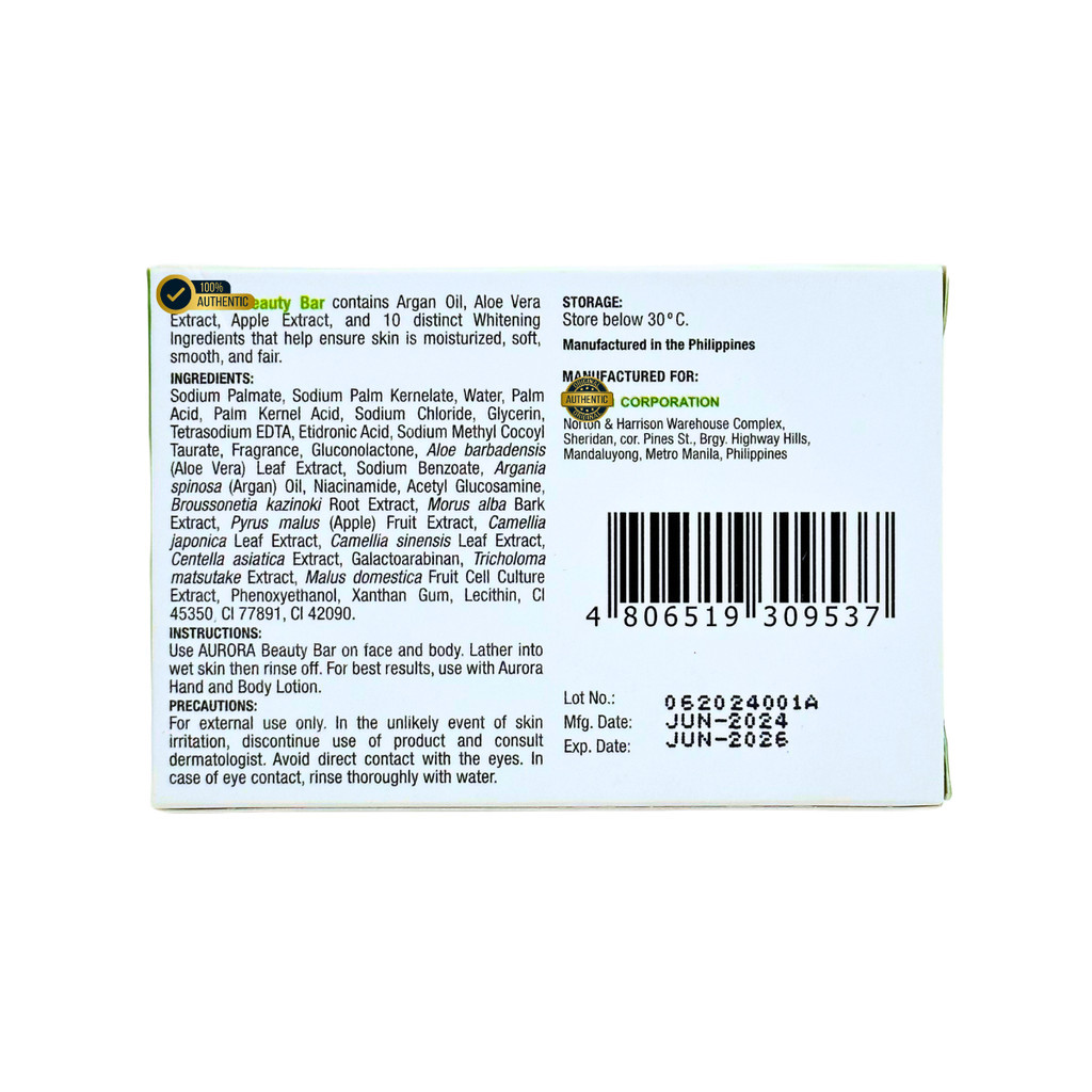 Aurora Beauty Bar Soap Silver Fresh Vitamin D3 Cholecalciferol ...