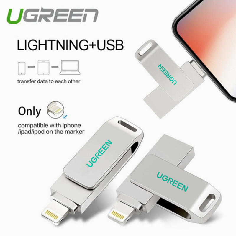 Ugreen i-Flash Drive 512GB1TB 2TB HD Pendrive Lightning data for iPhone ...