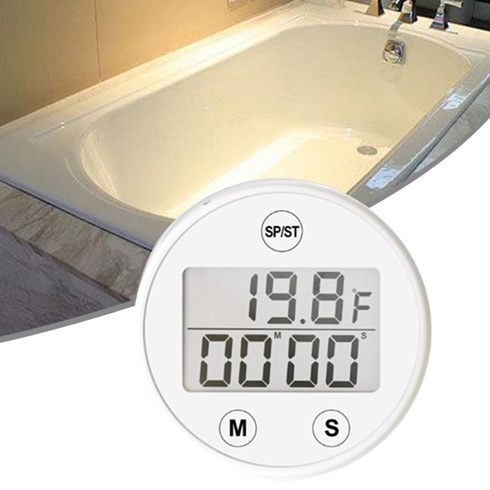 Ice Bath Water Temperature Monitor with Timer Designed for Swimmers and ...