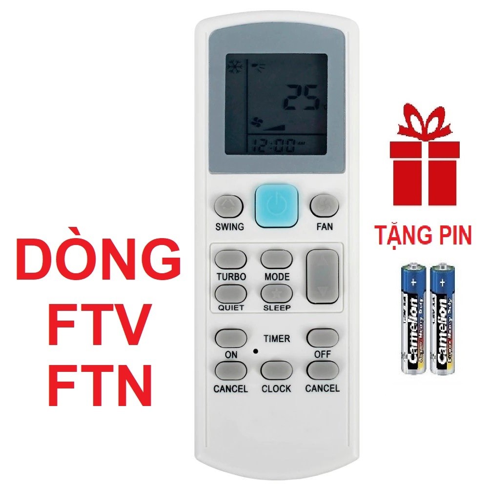 Daikin series FTV FTN series air conditioner remote control (free ...