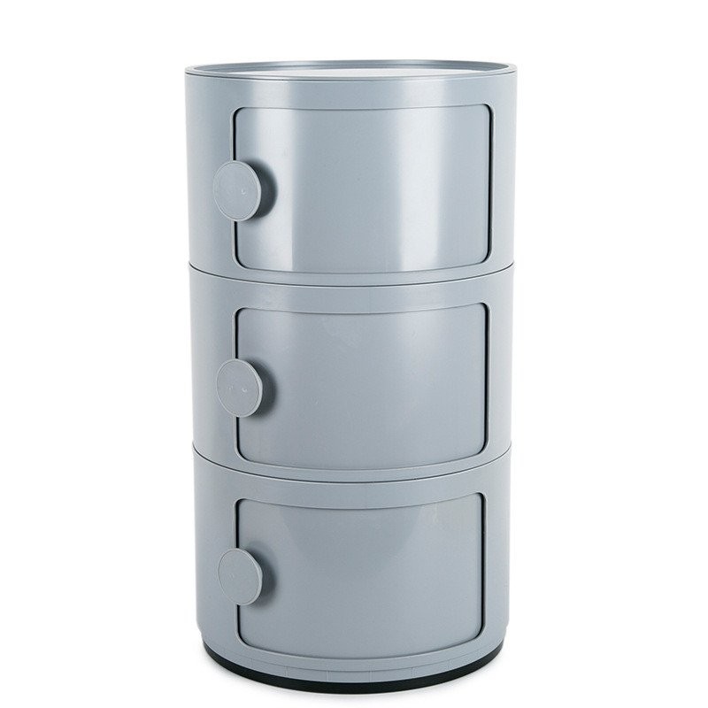 Bedside Table Modern Minimalist Storage Cabinet Round Corner Cabinet ...