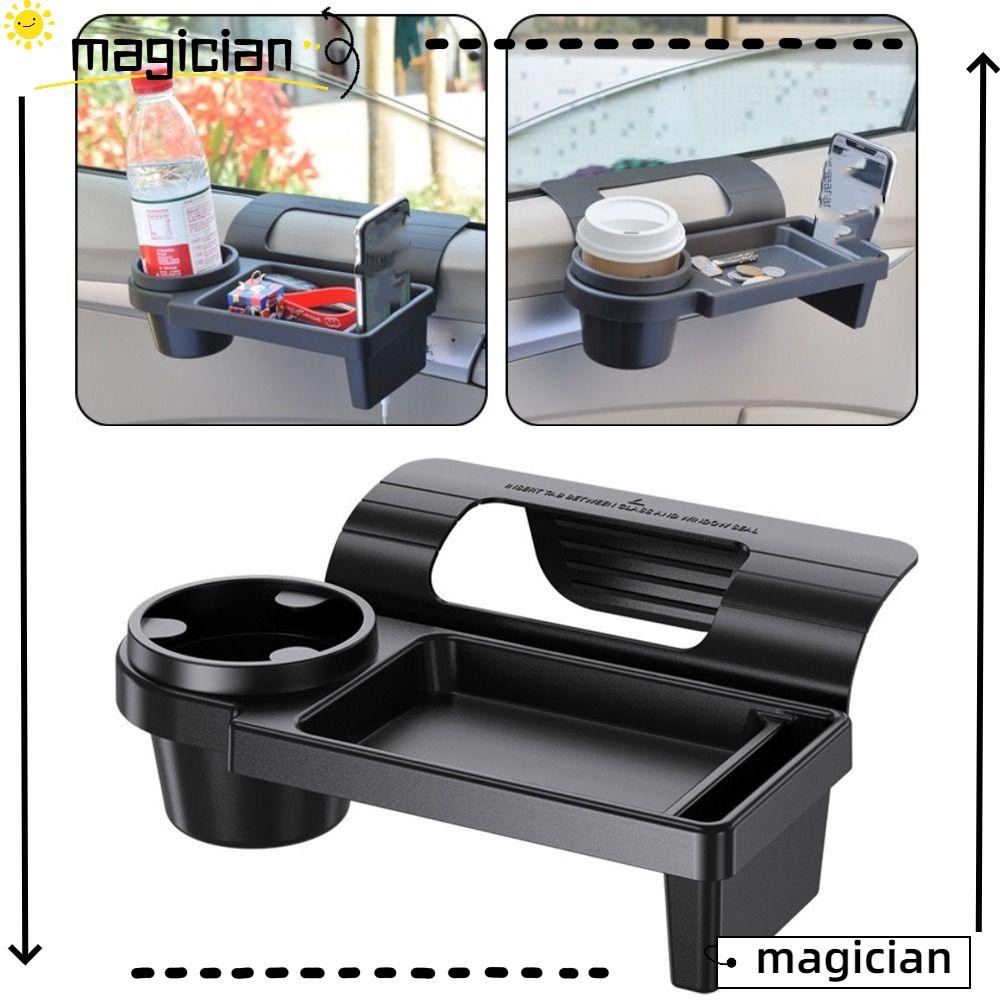 MAG Car Cup Holder, 3 In 1 Multifunctional Phone Holder, 2024 Food Tray ...