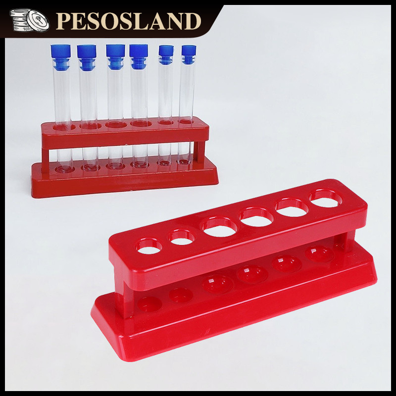 6Hole Laboratory Test Tube Rack Laboratory and Medical Supplies Plastic ...