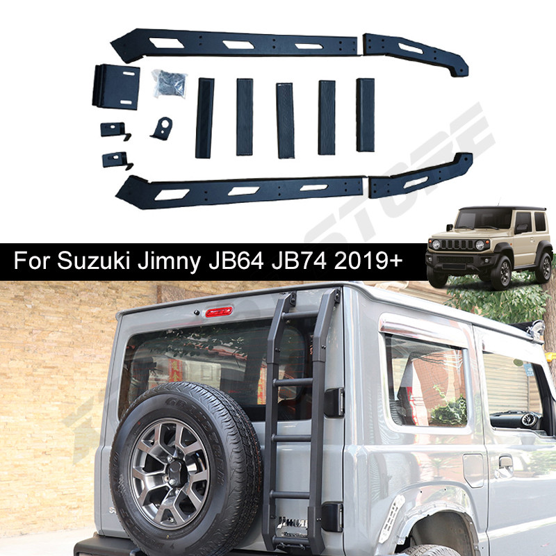 Tailgate Ladder For Suzuki Jimny JB64 JB64W JB74 JB74W 2019 2020 2021 ...