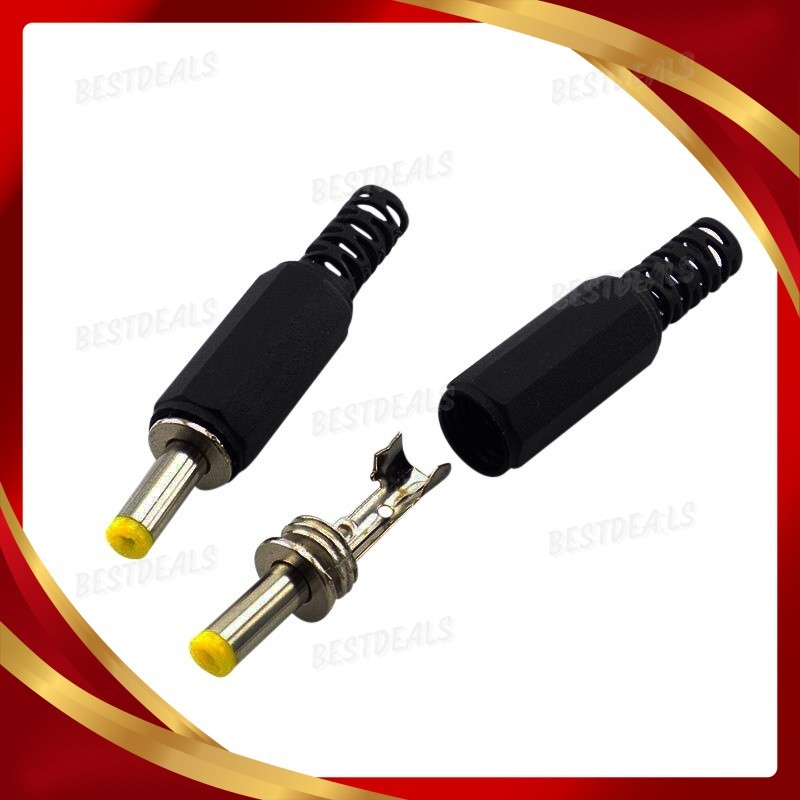 DC male Plug 4.0mm*1.7mm power jack adapter Socket Outlet Power jack ...
