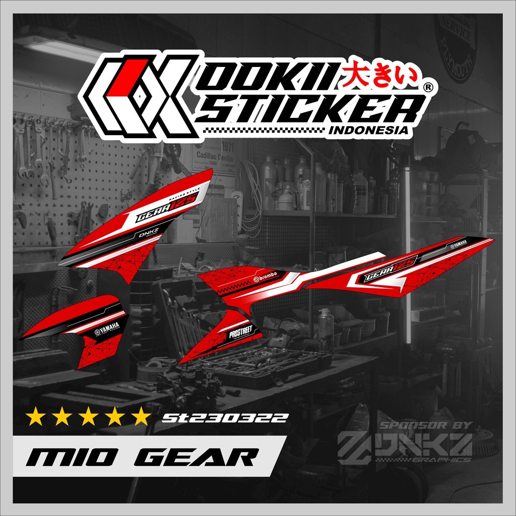 Mio Gear Sticker Mio Gear Striping Decal | Shopee Philippines