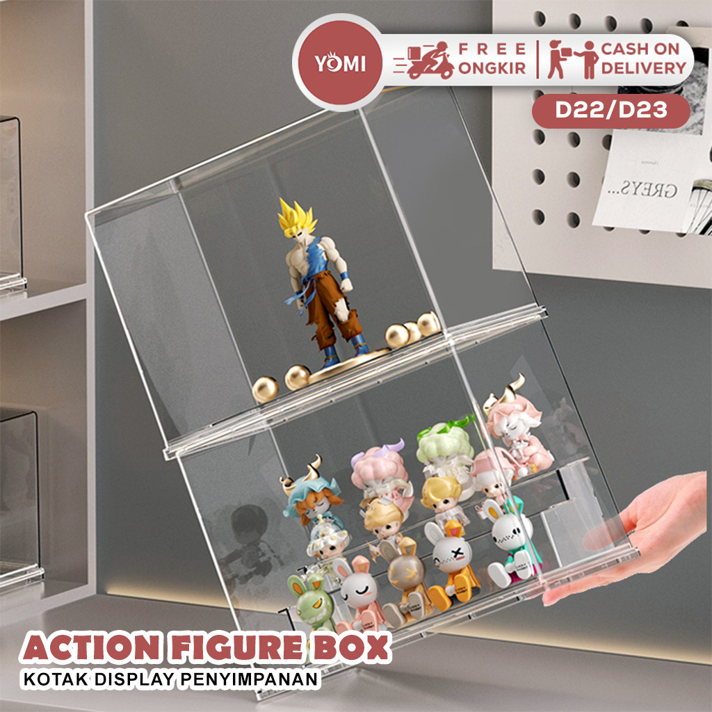 Yomi Action Figure Box D22/D23/ Storage Display Box/ Display Box / Blind Box Bricks/ Collection ...