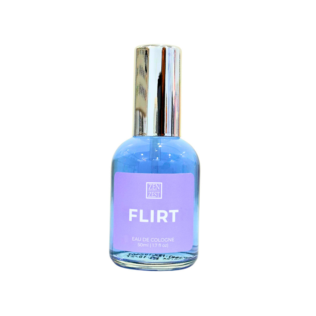 Zenzest Eau De Cologne Flirt Edc 50ml by Natasha co-brands | Shopee ...