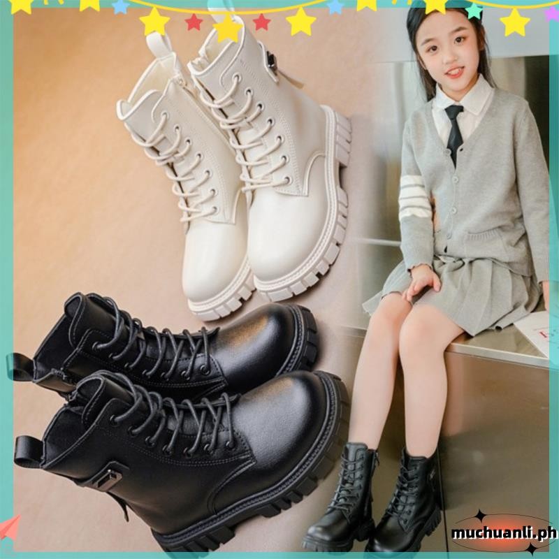 Fashion Children Boots For Girls Martin Boots Shoes British Style ...