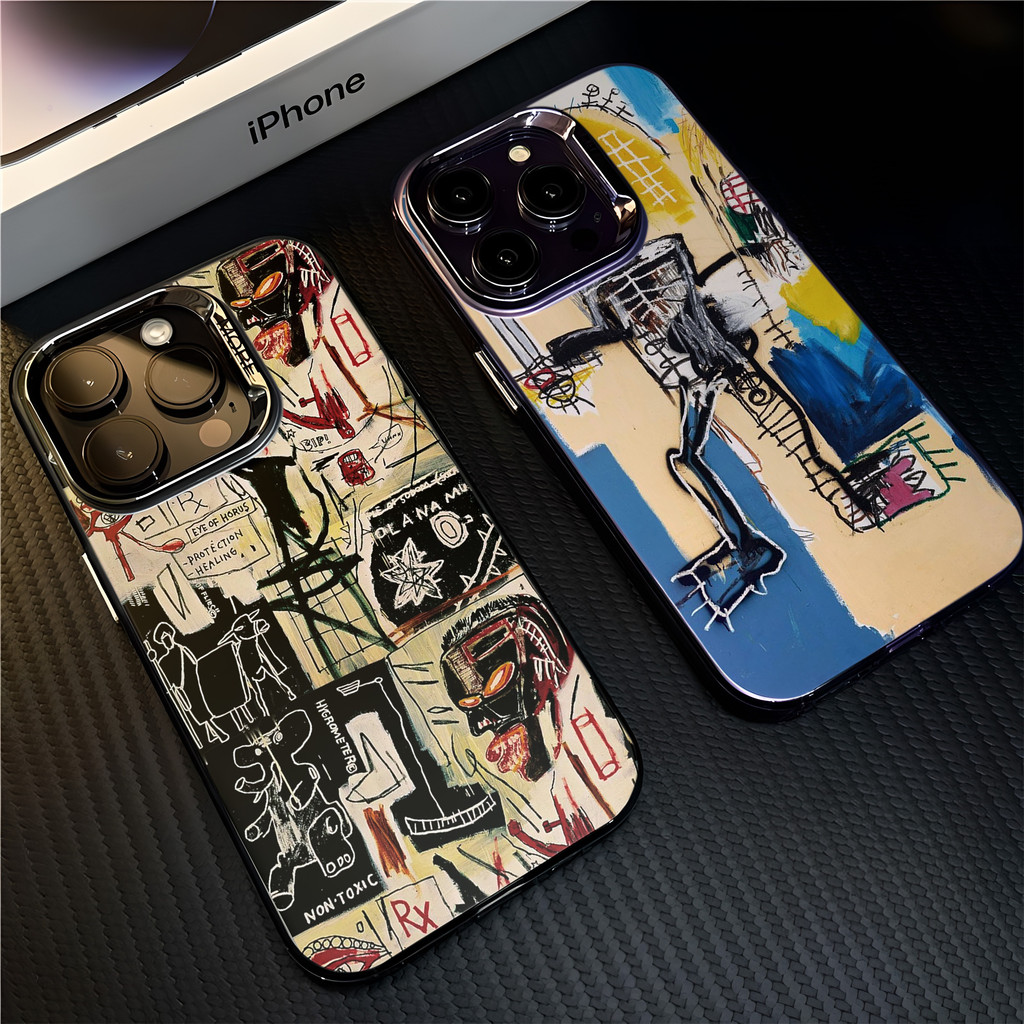 Basquiat Street Graffiti Case for OPPO A18 A60 A95 A93 A79 A78 A53 A57 ...