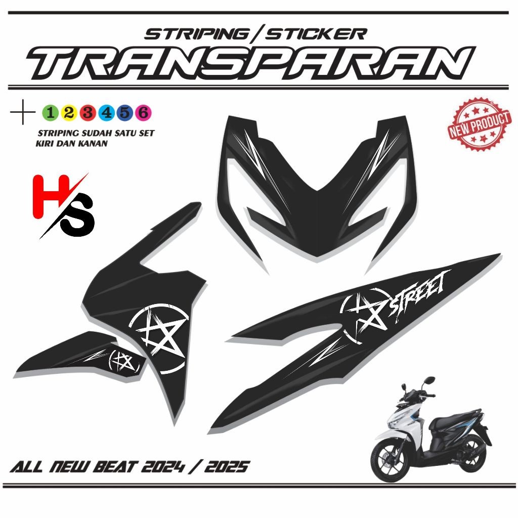 STRIPING VARIATIONS TRANSPARENT UV BEAT ALL NEW 2024 END/2025 NEW ARIPAL LIST VARIATIONS ...