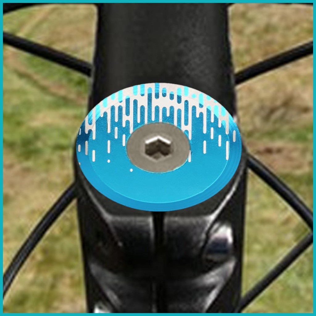 Bike Headset Top Cover Top Caps for Mountain Bike Stem Aluminum Alloy ...