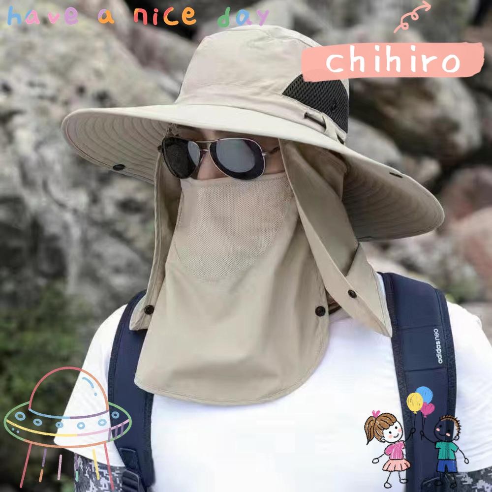 CHIHIRO Sun Hat, 360 Degrees Protection Anti-UV Agricultural Work Hat ...