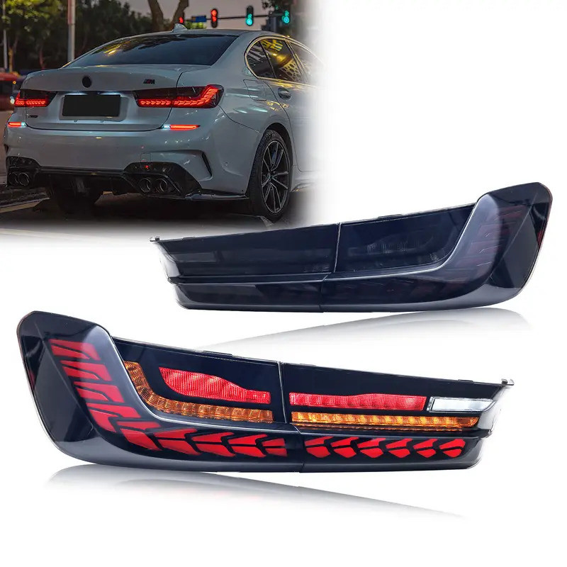 LED GTS Tail Lights for BMW 3-Series G20 G28 G80 Saloon 2019-2024 Start ...