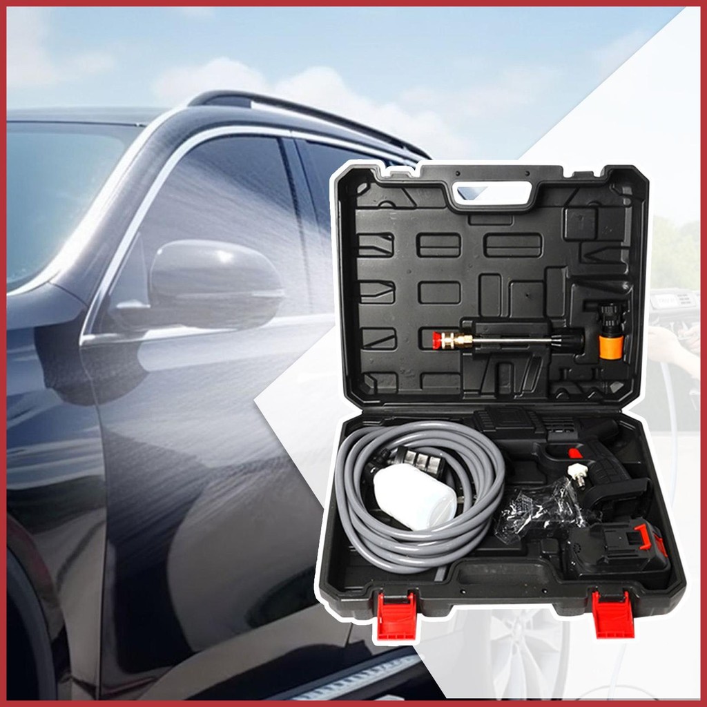 Cordless Portable Pressure Washer Car Cleaner Machine Efficient High ...
