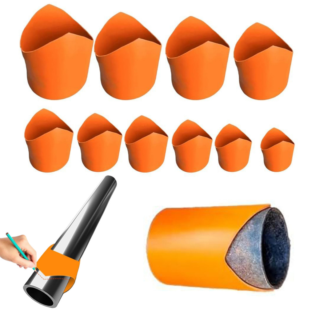 Angelorid| Intuitive Pipe Cutting Template Plumbing Pipe Saddle ...