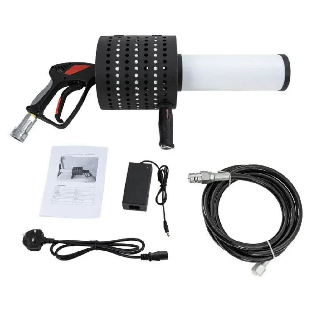 LED Co2 Confetti Jet Gun Cannon Machine 7 Colors CO2 Confetti Spray ...