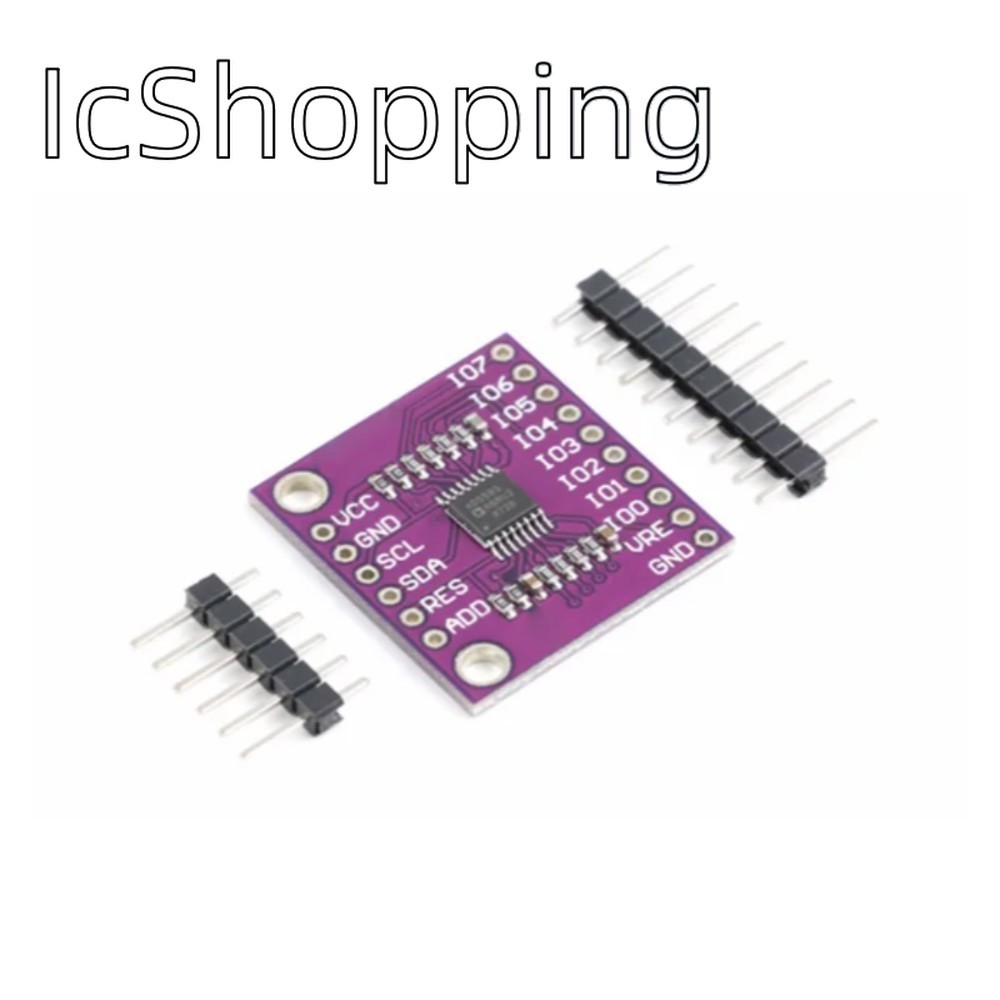 CJMCU-5593 AD5593 Configurable ADC / DAC Analog-to-Digital Converter 8-Channel 12-Bit Module ...