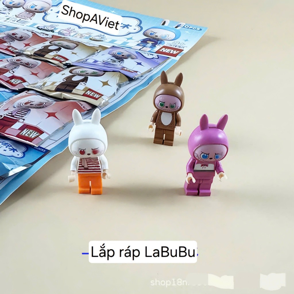 Very cute LaBuBu assembly model LaBuBu Hot assembly toy dochoiabao ...