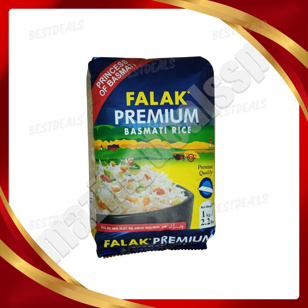Falak Premium Basmati Rice 1kg Product of Pakistan (Biryani Rice) (COD ...