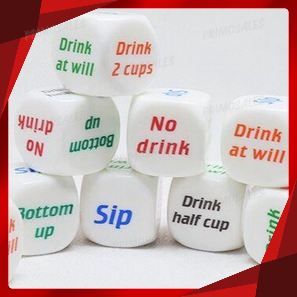 Drinking Gaming Dice Party Games (Roll and then do as the dice says ...